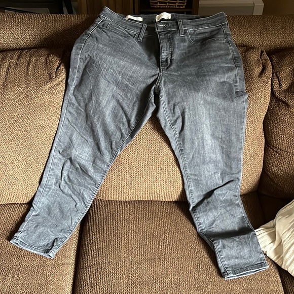Jeans | Universal Thread Grayish Black Denim High Rise Skinny | Poshmark
